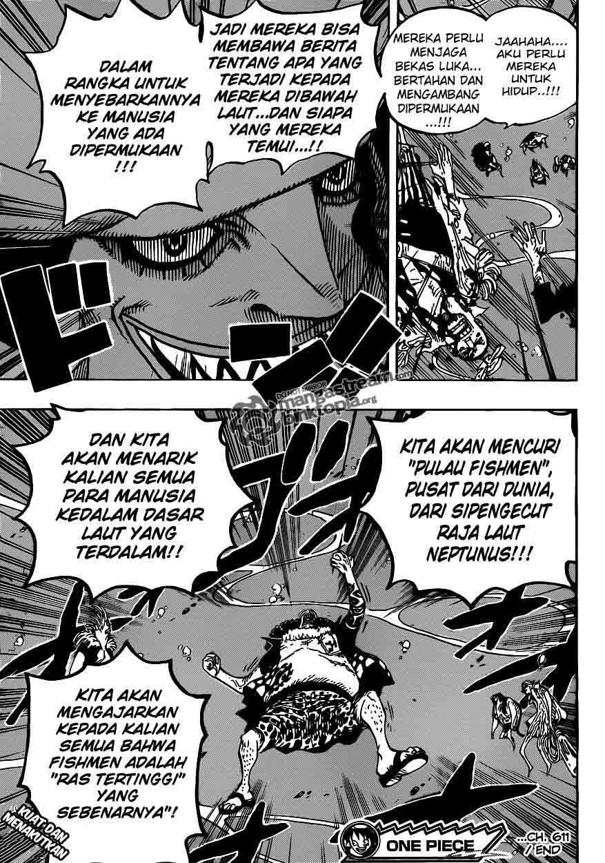 One Piece 611 : Hodi jones | Anime Scanlation